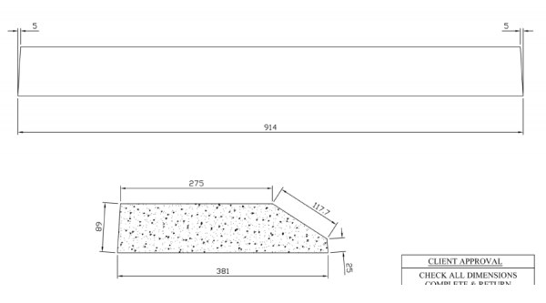 Bus Stop Kerb - Colton Concrete