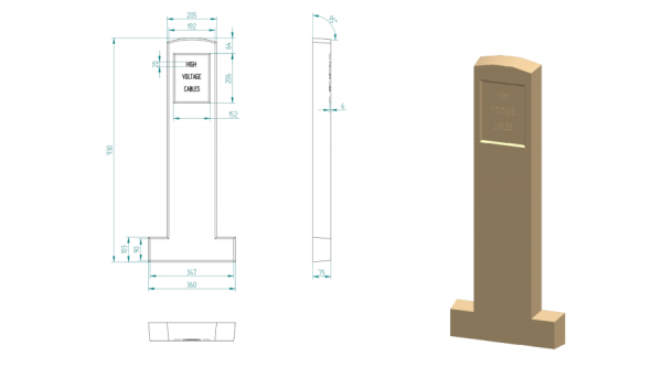 Concrete Marker Posts Northern Ireland | Colton Concrete